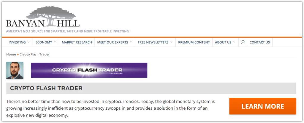 READ NOW: Crypto Flash Trader Review (Banyan Hill)