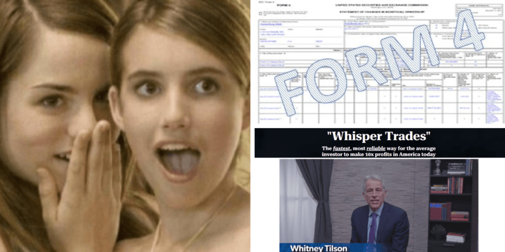 Whitney Tilson’s “#1 Whisper Trade” - Fastest Way to 10x Your Money ...