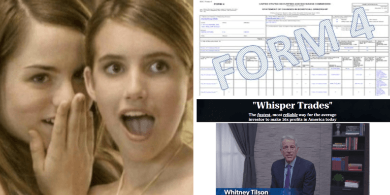 Whitney Tilson’s “#1 Whisper Trade” - Fastest Way to 10x Your Money ...