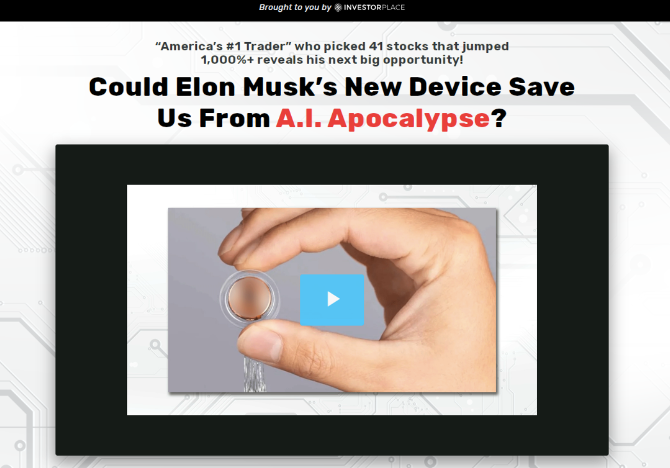 How to Profit From Elon Musk’s Neuralink (Eric Fry) - A Second Chance ...