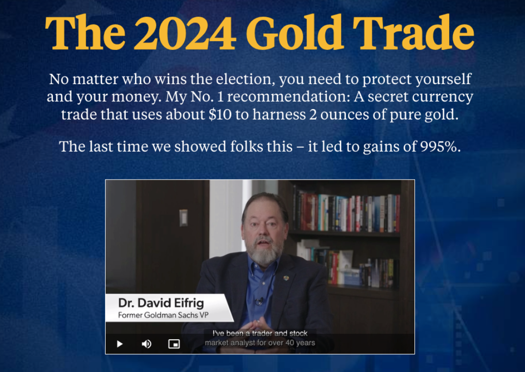 Dr. David Eifrig’s “Gold Bank” Recommendation - Make 5x Your Initial ...